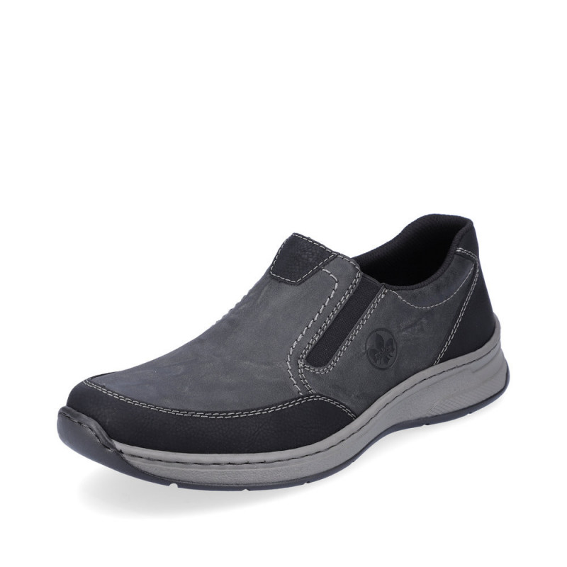 Rieker 14362-00 - Rieker Slipper Grau